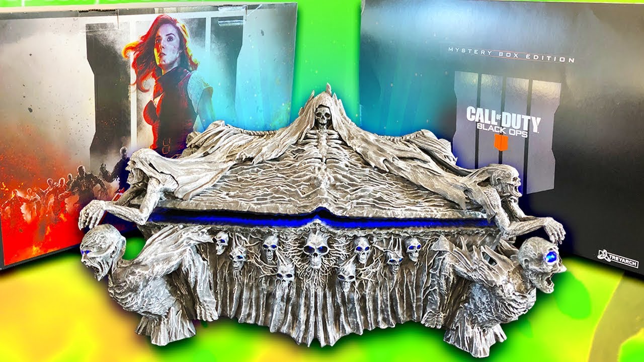 Unboxing kolekcjonerskiego wydania Call of Duty: Black Ops 4 Mystery ...