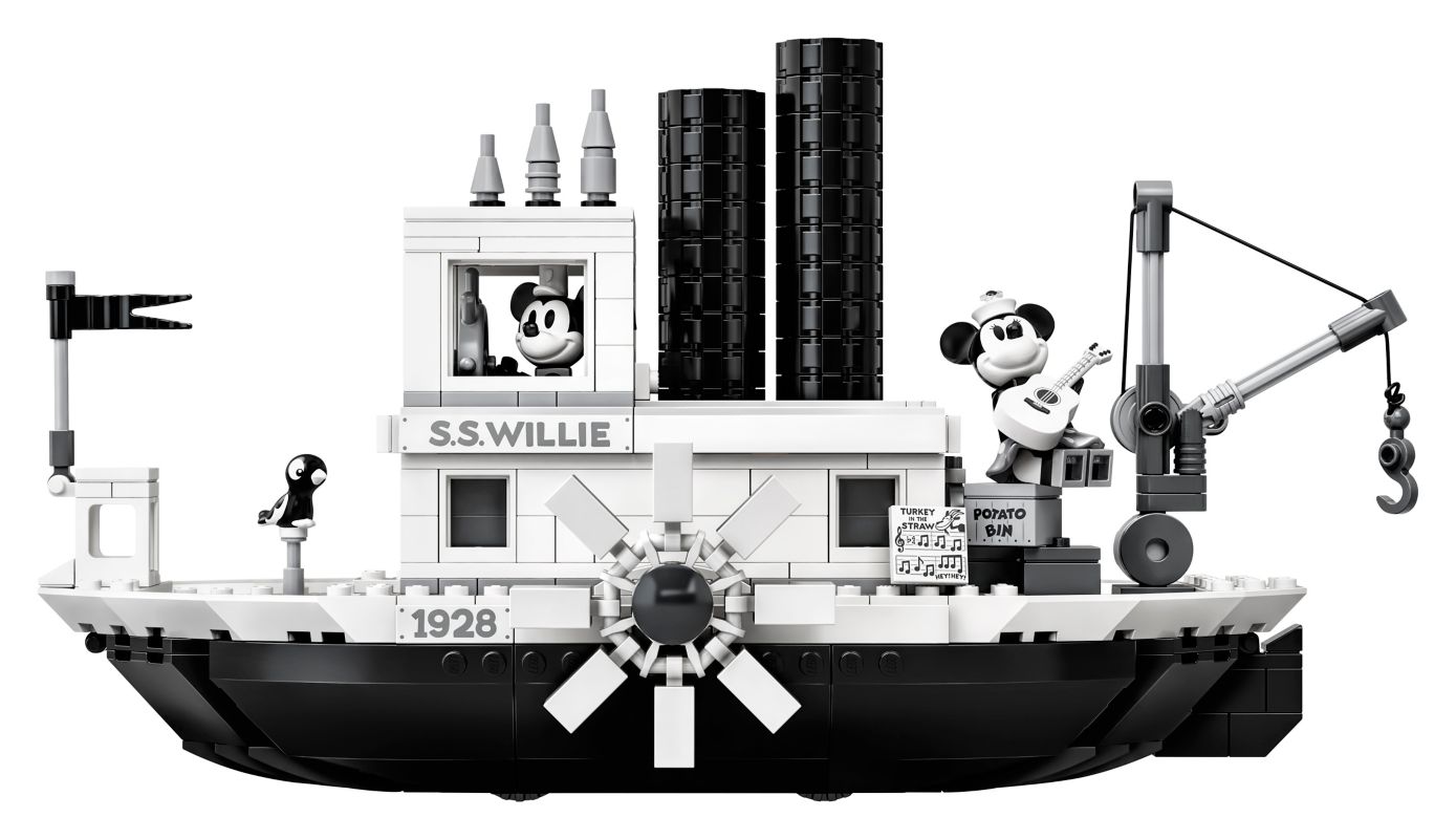 Lego Ideas 21317 Parowiec Willie - Kolekcjonerki