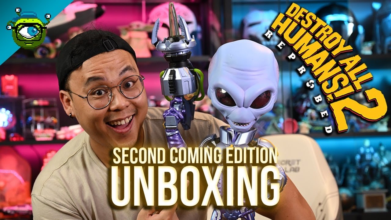 Unboxing kolekcjonerki Destroy All Humans! 2 Reprobed 2nd Coming ...