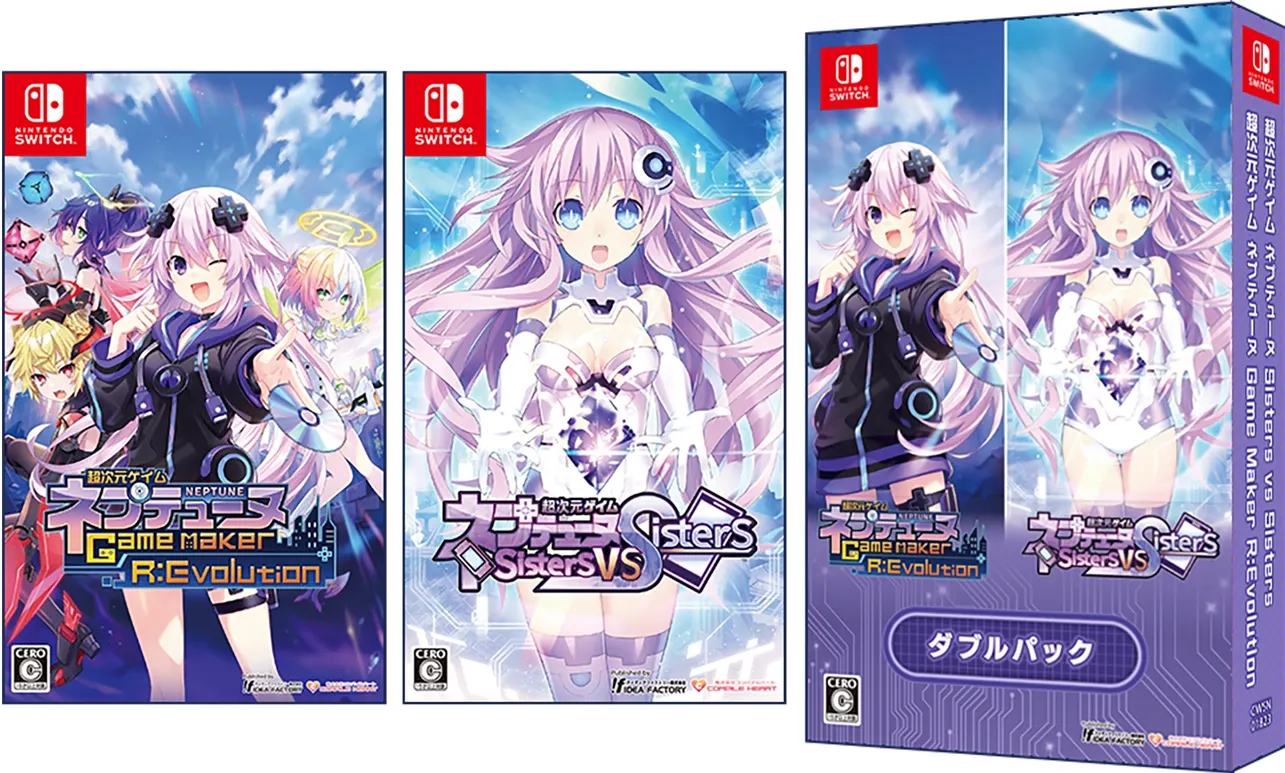 Neptunia Game Maker R:Evolution / Neptunia: Sisters VS Sisters - Day One Edition Dual Pack Plus ...