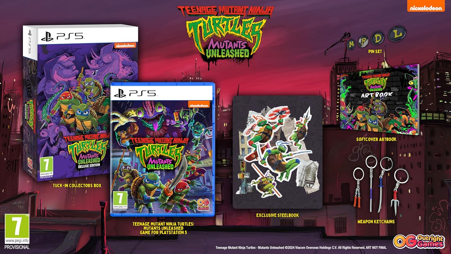 Teenage Mutant Ninja Turtles: Mutants Unleashed Deluxe Edition ...