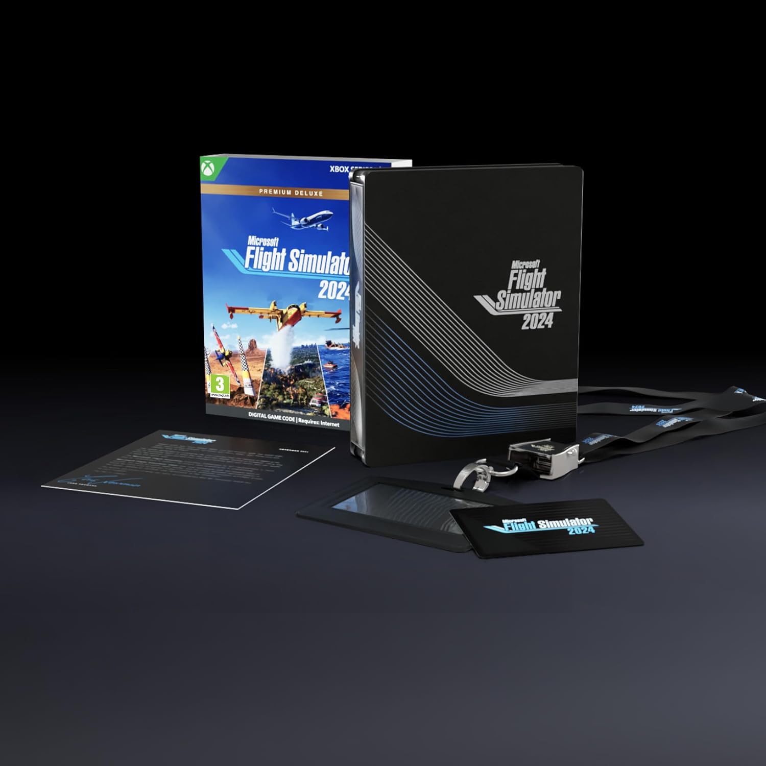 Microsoft Flight Simulator 2024 Premium Deluxe SteelBook Edition ...