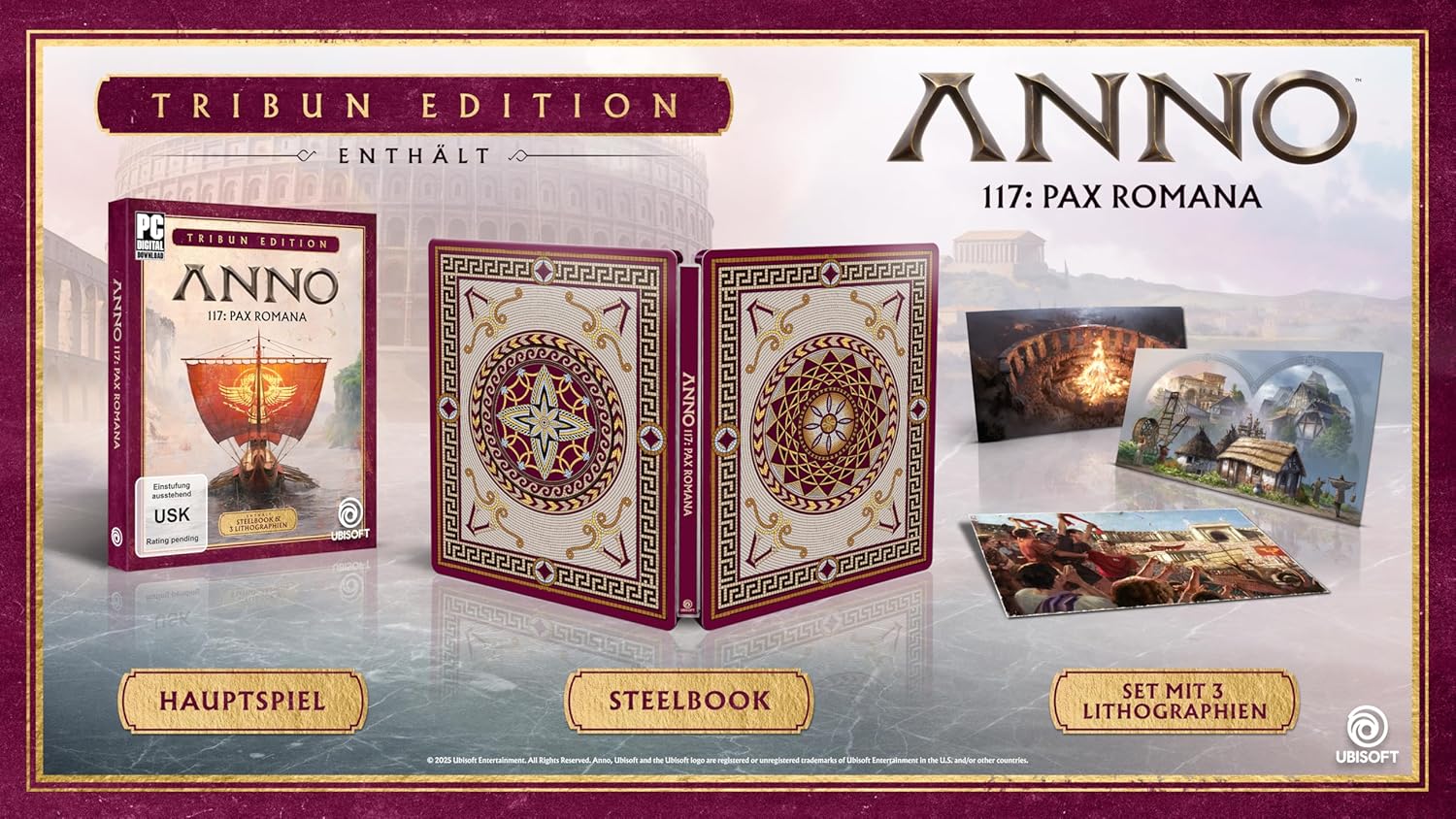 Anno 117: Pax Romana Tribune Edition - Kolekcjonerki
