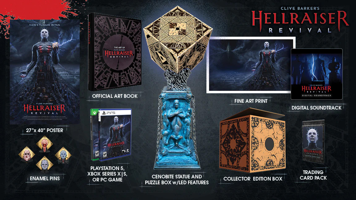 Clive Barker’s Hellraiser: Revival Cenobite Collector’s Edition ...