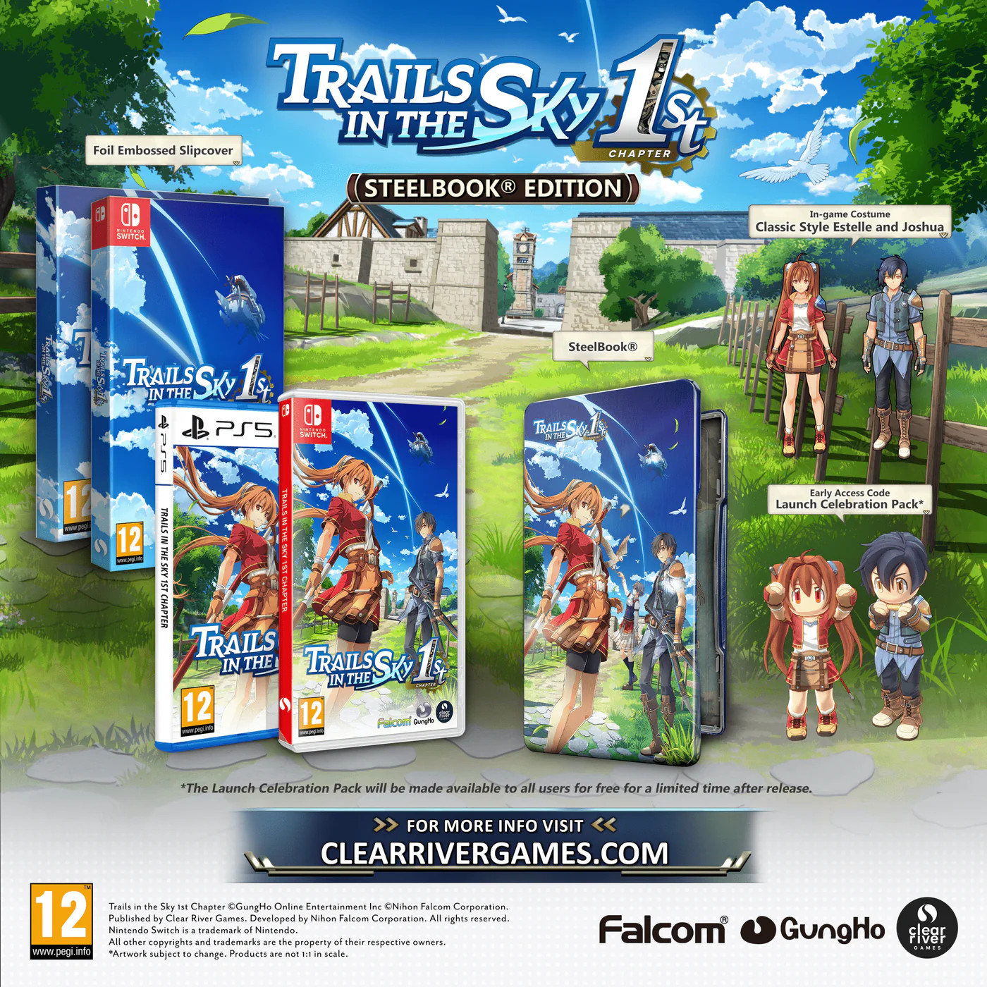 Trails in the Sky 1st Chapter Steelbook Edition - Kolekcjonerki