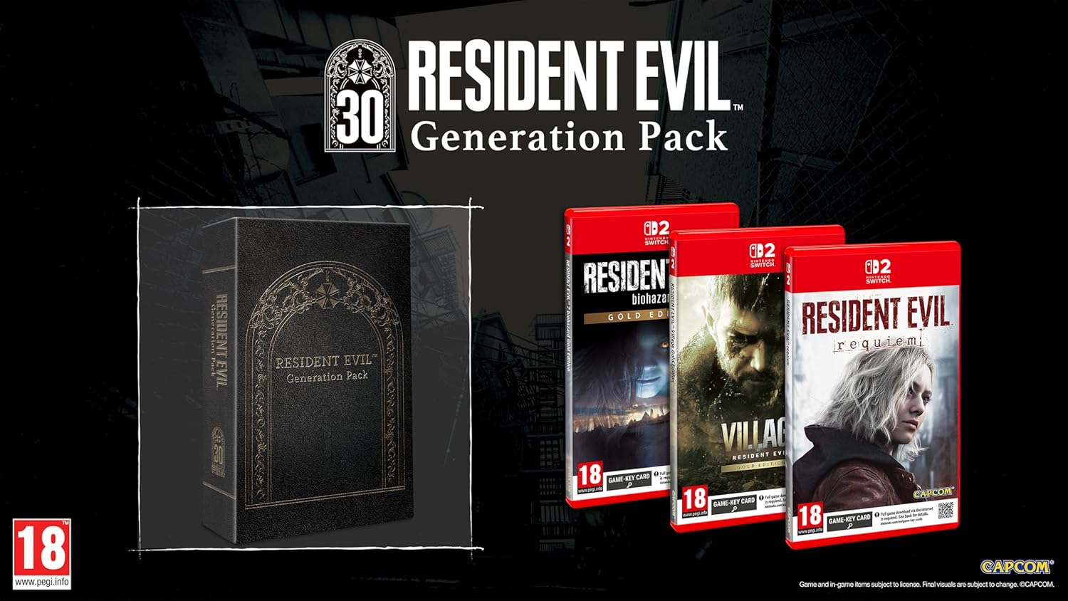 Resident Evil Generation Pack - Kolekcjonerki