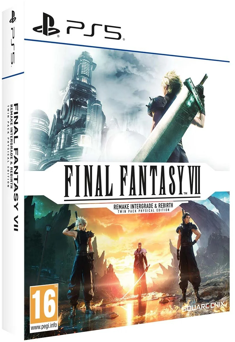 Final Fantasy VII REMAKE INTERGRADE & REBIRTH Twin Pack - Kolekcjonerki