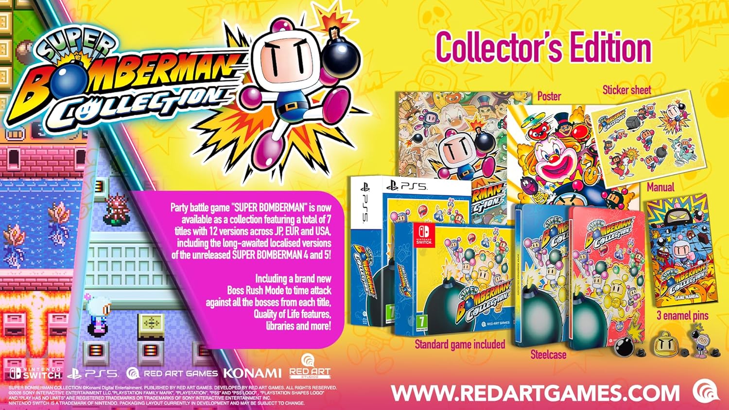 Super Bomberman Collection Collector's Edition - Kolekcjonerki